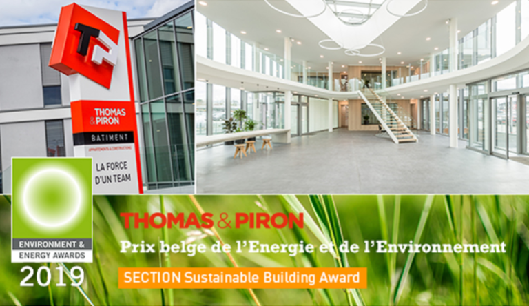 L’extension des bureaux Thomas et Piron Bâtiment reçoit le Prix belge ...